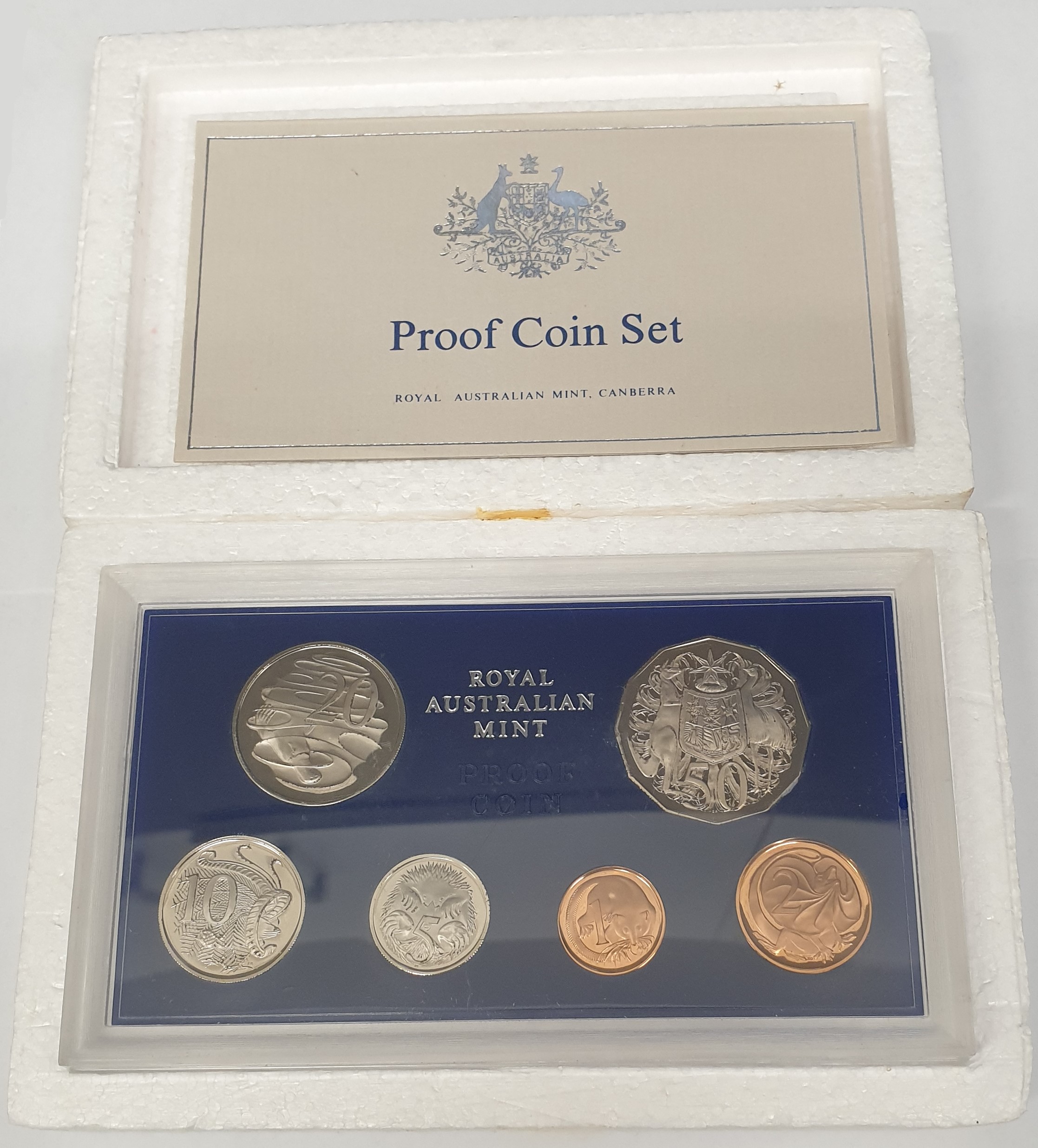 Australia 1971 ... Proof Set ... Complete ... Very Scarce